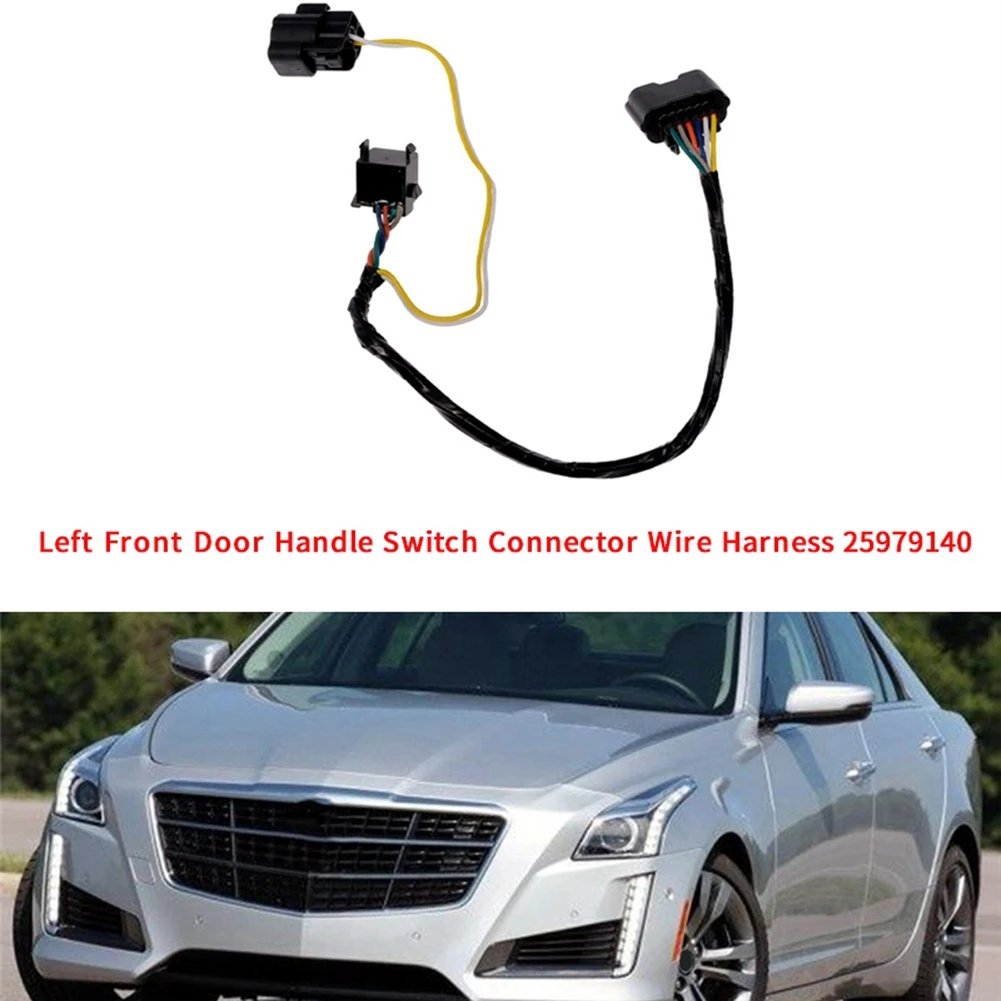Left-Front-Door-Handle-Connector-Wire-Harness-25979140-For-Cadillac-CTS ...