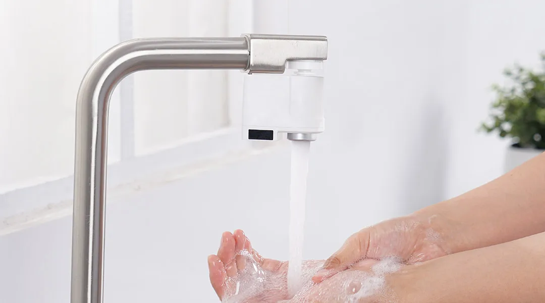 2024 Automatic Water Saver Tap Smart Faucet Sensor Infrared Water Ener ...