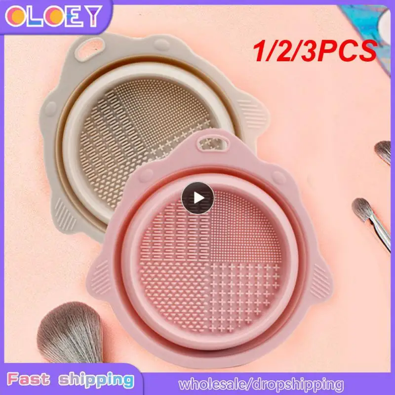 1-2-3PCS-Foldable-Cleaning-Bowl-Durable-Cleaning-Pad-Powerful-Powder ...