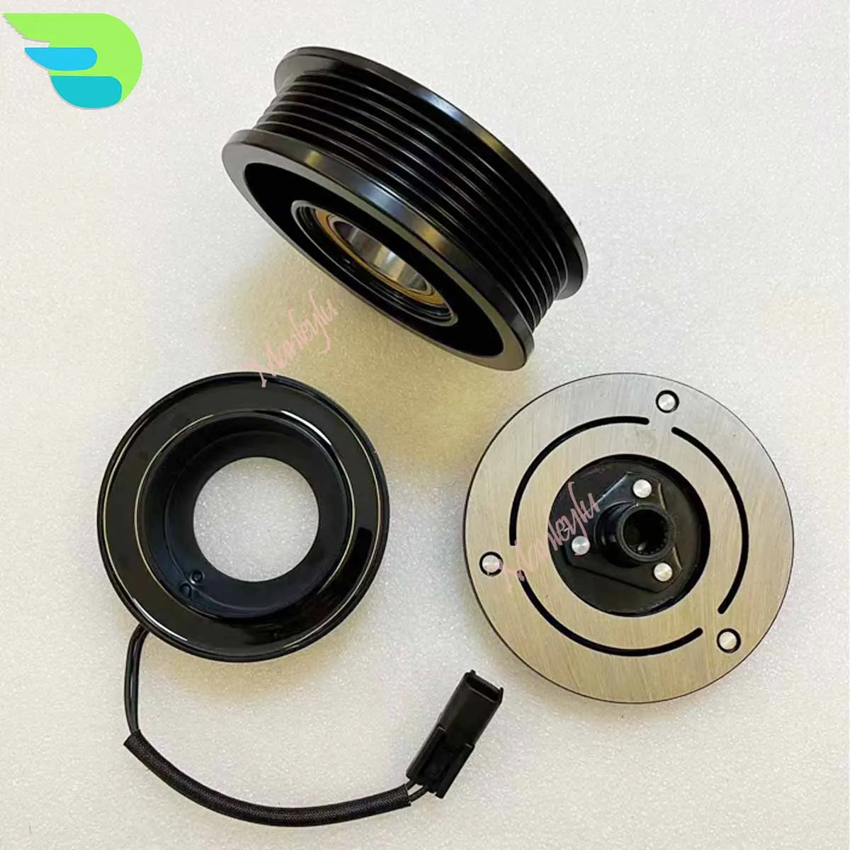 AC A/C Compressor Clutch Pulley For Ford S-MAX GALAXY TRANSIT GRAND C ...