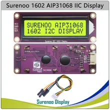 162 16X2 1602 AIP31068L Serial I2C IIC Character LCD Module Display Screen LCM for Arduino ...