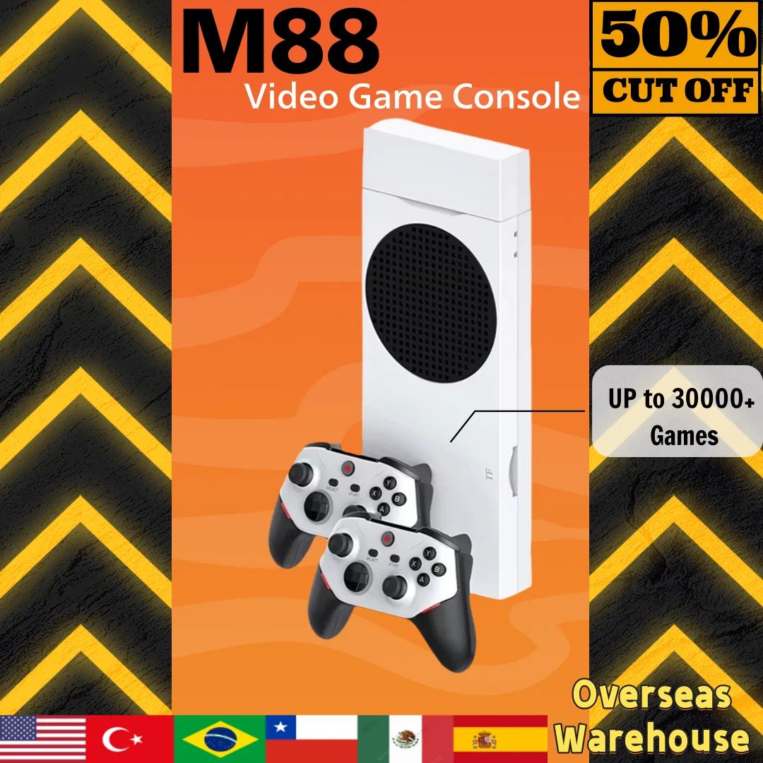 Boyhom m88 consoles de videogame retrô super console recarregável ...
