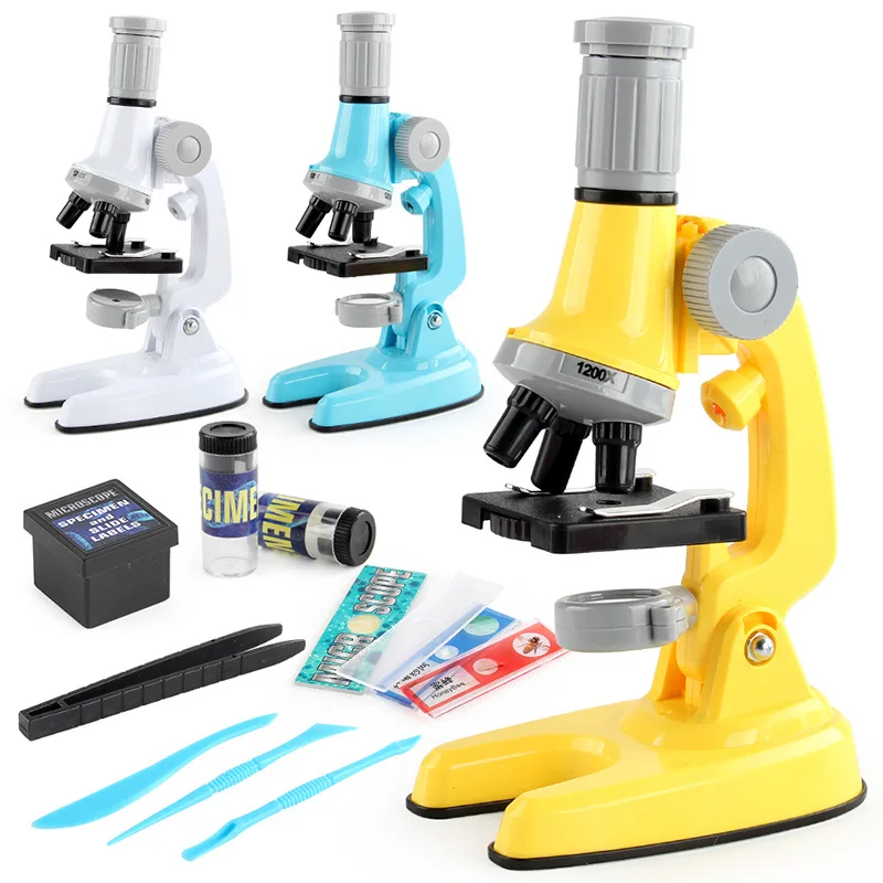 New-Children-s-Microscope-Toy-Scientific-Experiment-Set-Toy-Primary ...