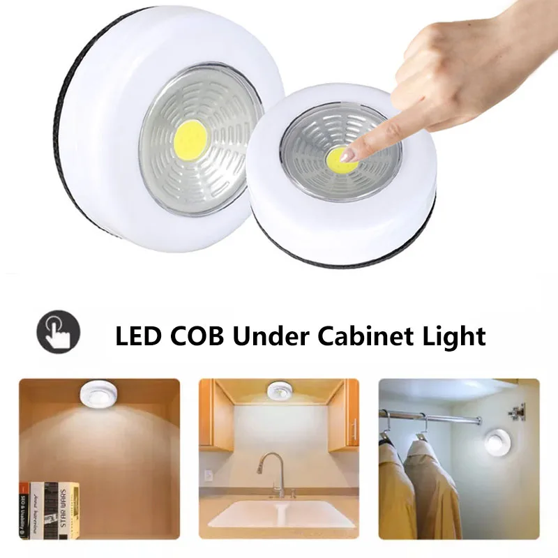 LED-Wall-Lamps-COB-Under-Cabinet-Light-Indoor-Emergency-Lighting-Night ...