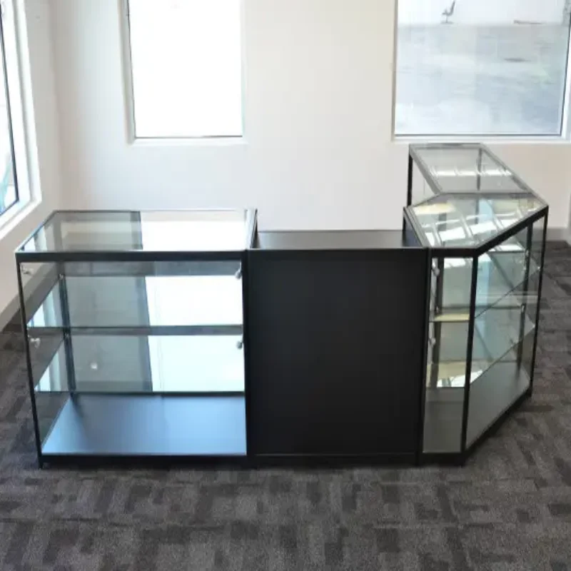 custom-High-Quality-Glass-Display-Counters-Set-With-Square-And-Corner ...