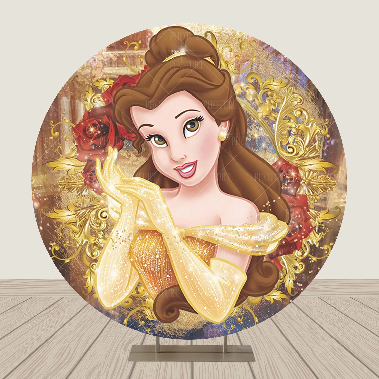 Princess Belle Birthday Wallpaper