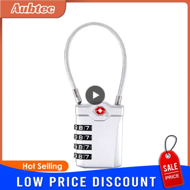 Anti-theft-Lock-Protection-Security-4-Dial-Digit-Combination-Lock-TSA ...