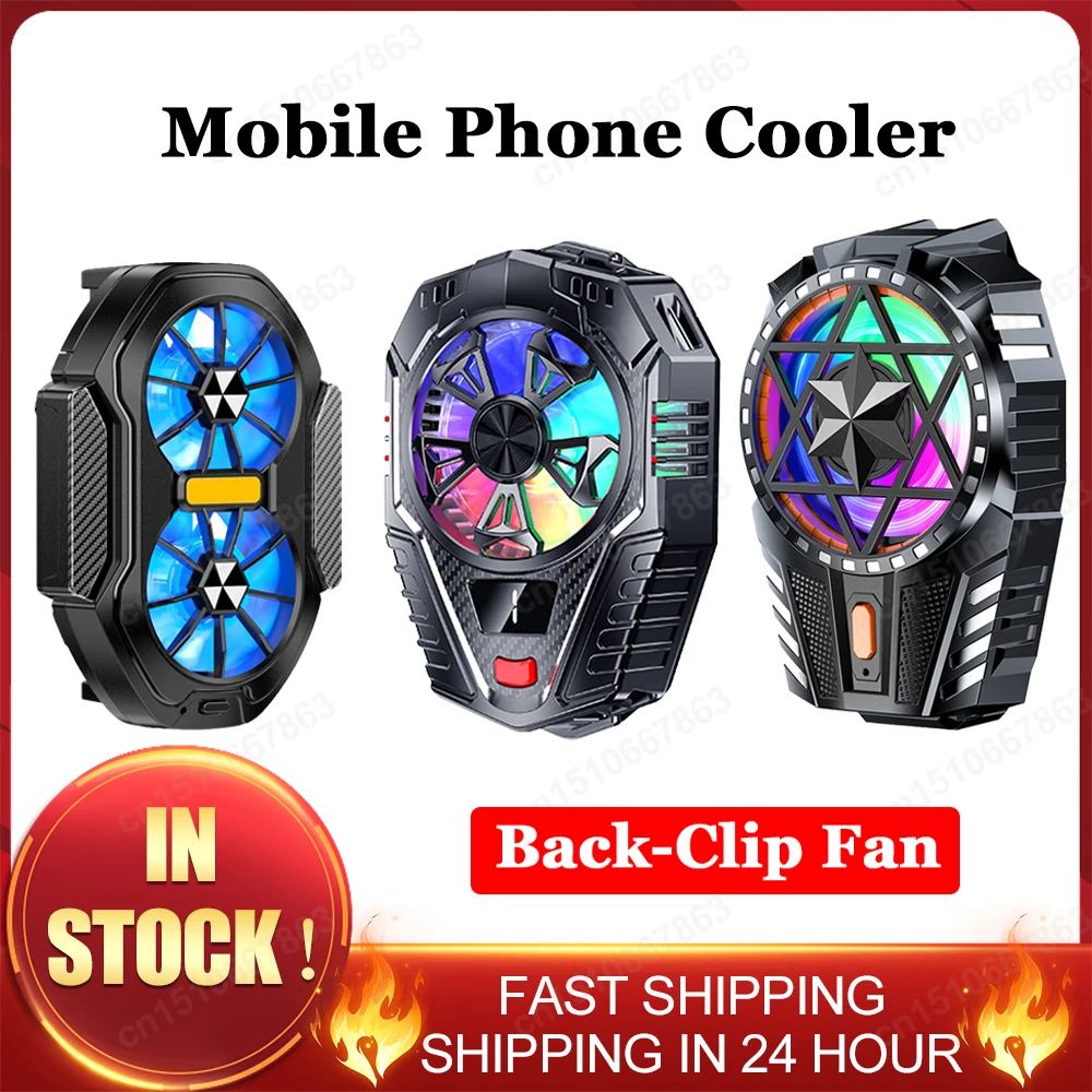Mobile-Phone-Back-Clip-Radiator-Rechargeable-Plug-in-Gaming-Heat-Sink ...