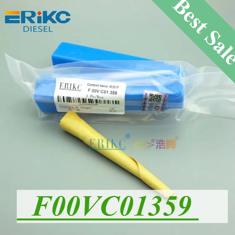 ERIKC fuel injector valve F00VC01359 oil return control valve FooV C01 ...