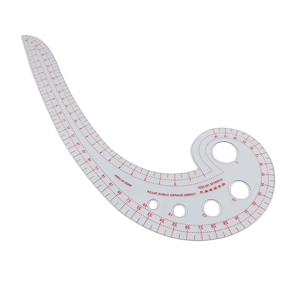 Multifunctional-Sewing-Tools-Soft-Plastic-Comma-Shaped-Curve-Ruler ...