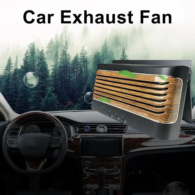 Car-Radiator-Cooling-Fan-Solar-Powered-Car-Ventilator-Auto-Window-Air ...