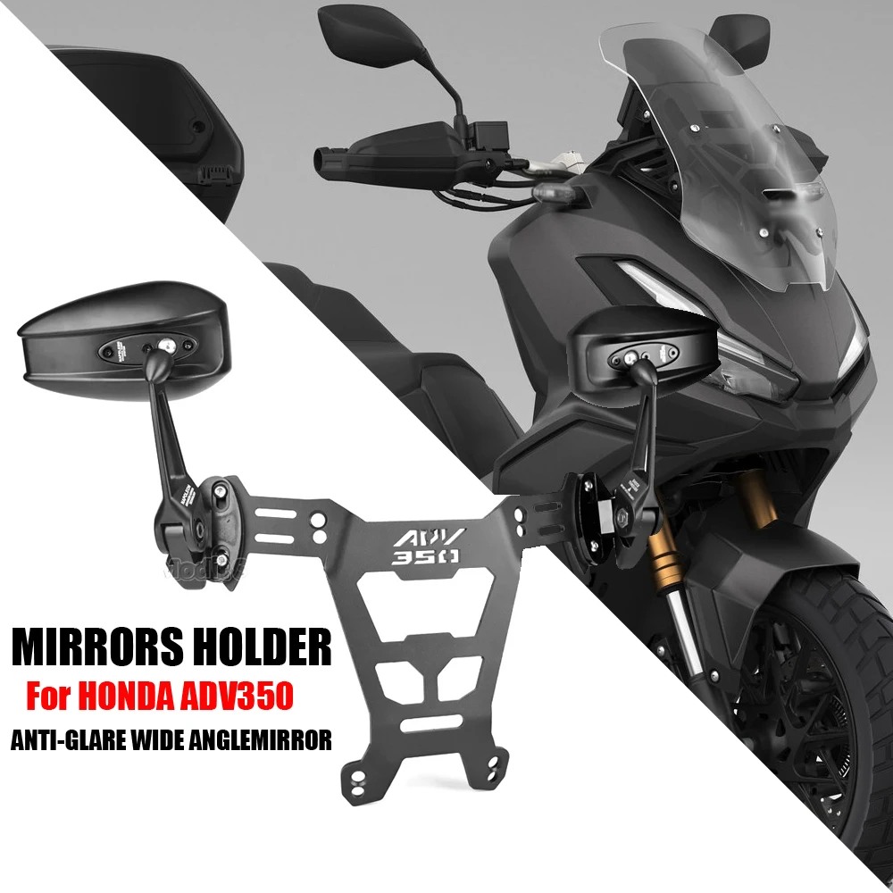 Motorcycle-ADV-350-Rear-View-Mirrors-Front-Fixed-Bracket-Rearview ...