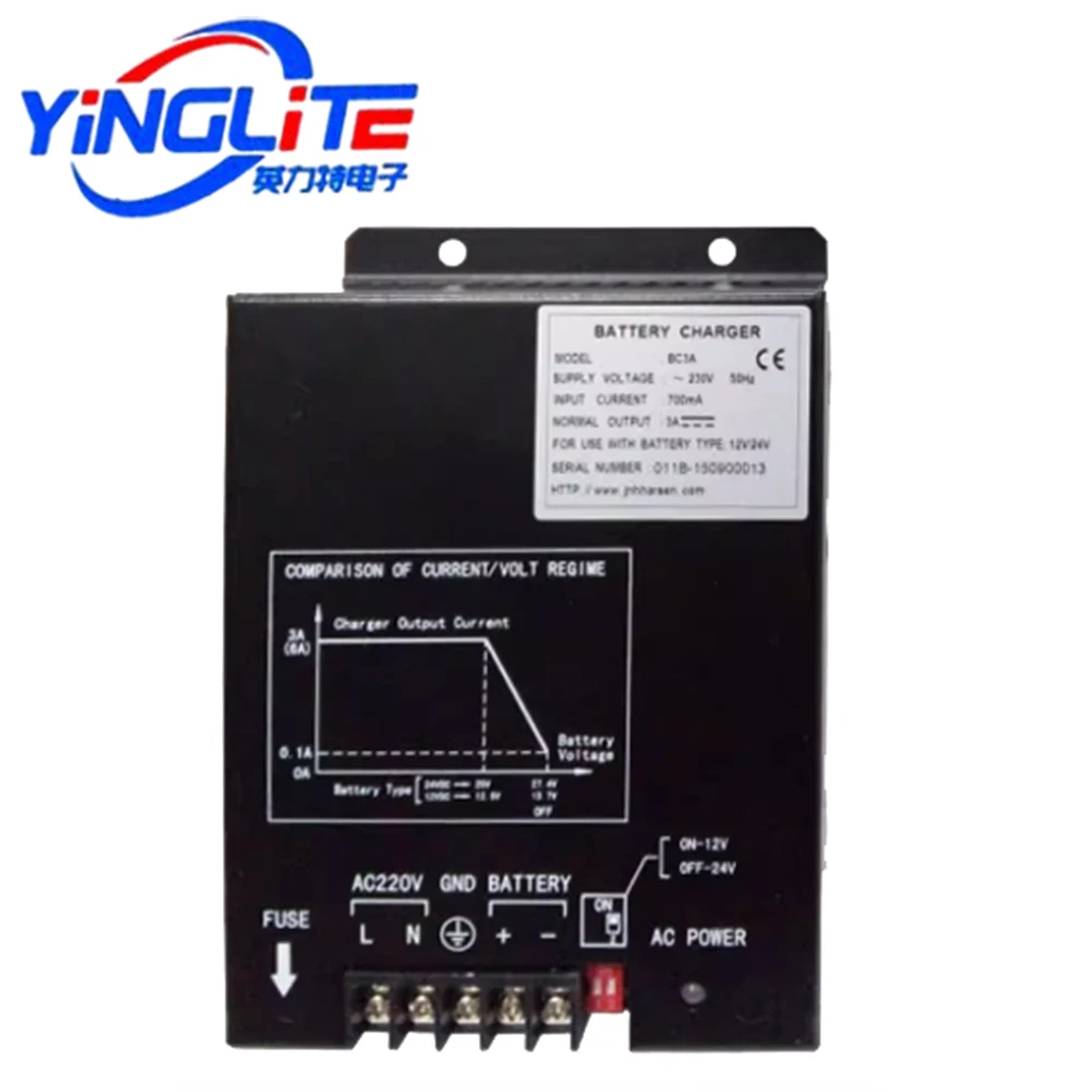 BC3A BC6A Diesel Genset Battery Float Charger BC3A Battery HARSEN Smart ...