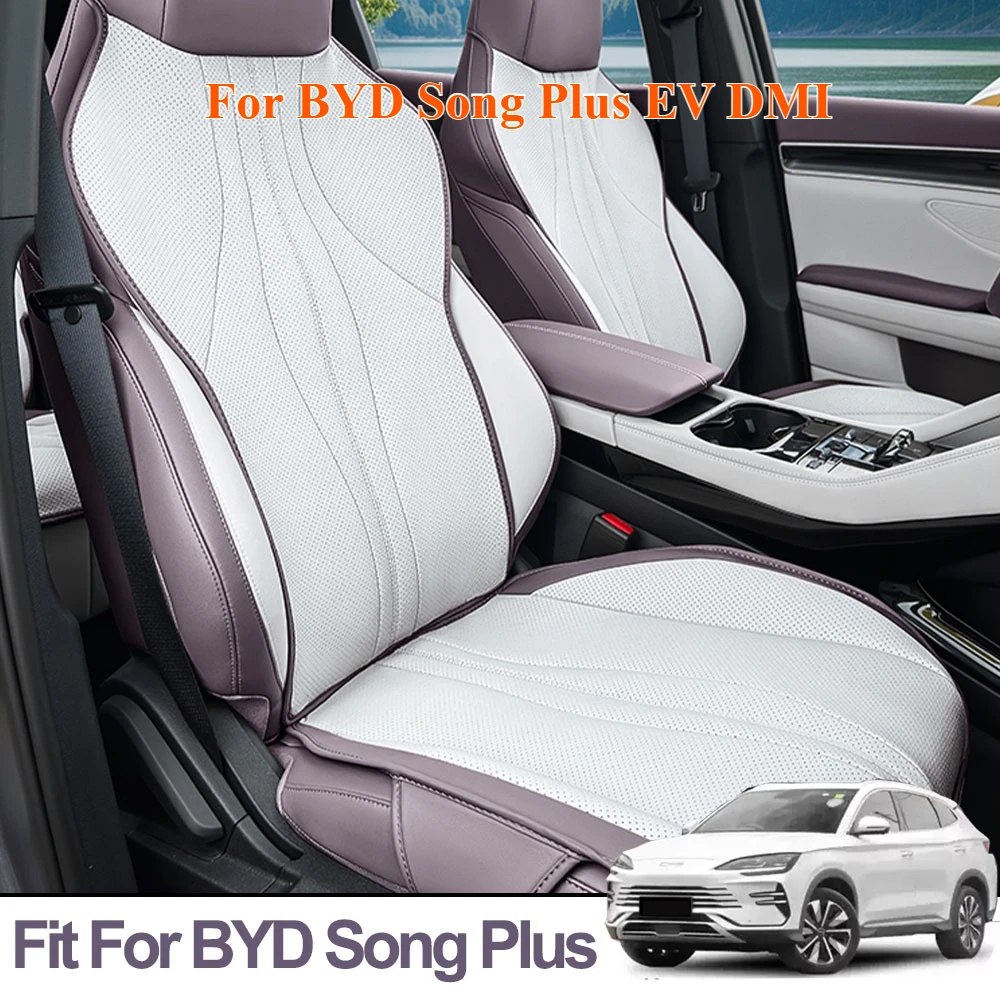 Fit For BYD Song Plus EV DMI 2020-2025 Car Seat Covers Leather Cushion ...