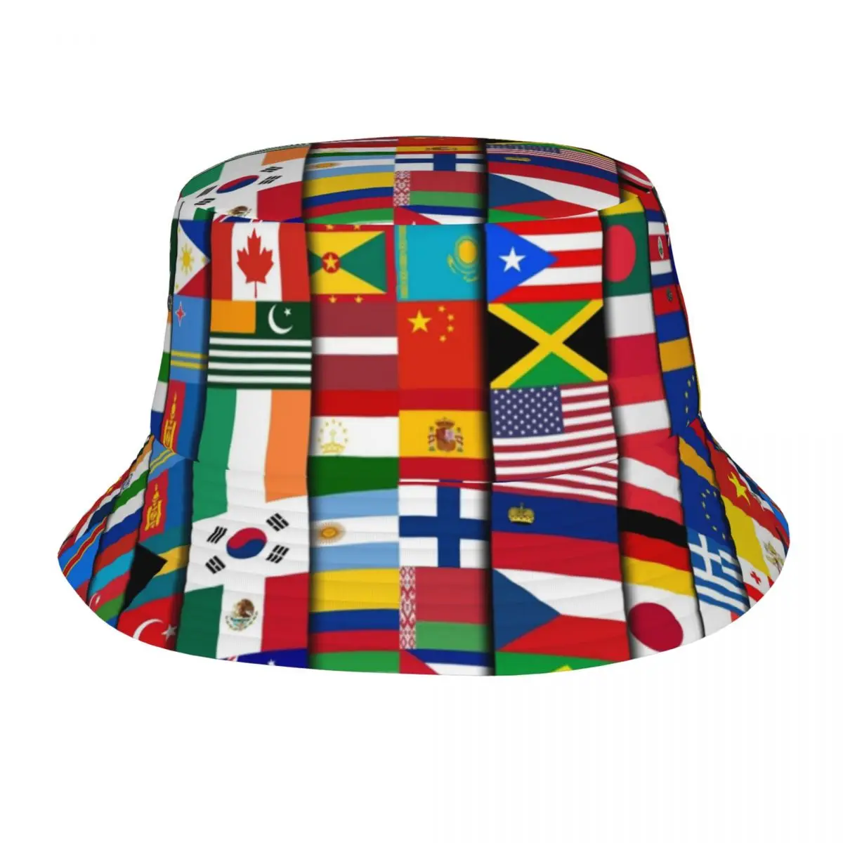 Spring-Picnic-Flags-Of-The-Countries-Of-The-World-Merch-Bob-Hats-Unique ...