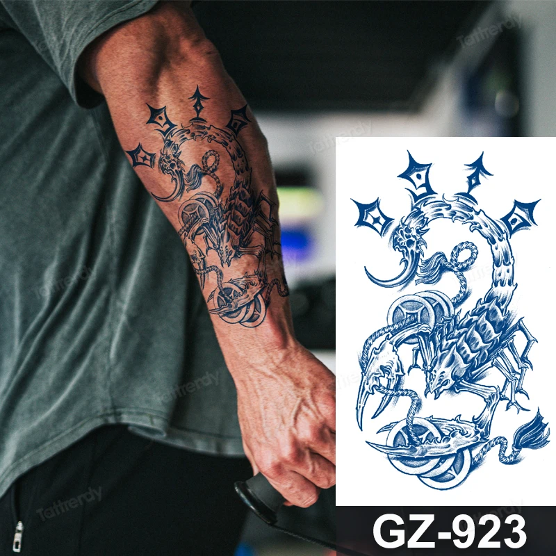 Tribal Wings Tattoo Designs For Men