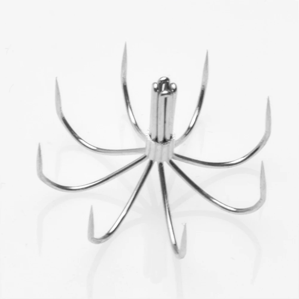 10-pcs-stainless-steel-squid-hooks-umbrella-hooks-sea-rabbits-without ...
