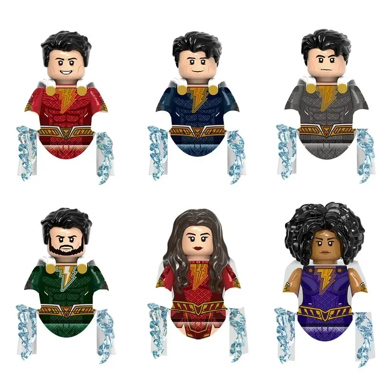 G0116-The-Avengers-Marvel-Shazam-Mary-Marvel-Bricks-Cartoon-Character ...