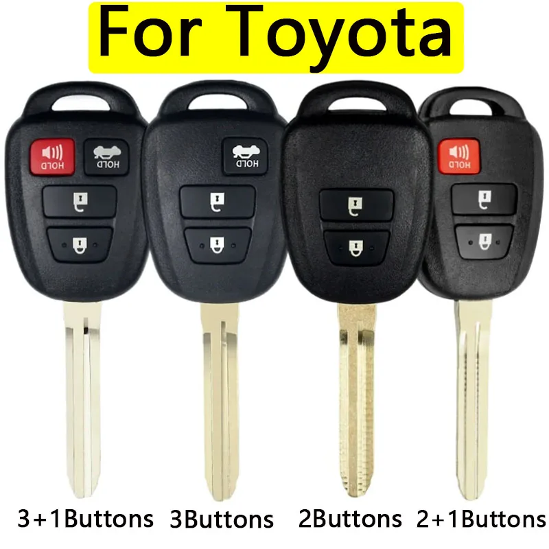 Auto-Remote-Control-Key-Car-Key-Shell-Case-for-Toyota-Corolla-RAV4 ...
