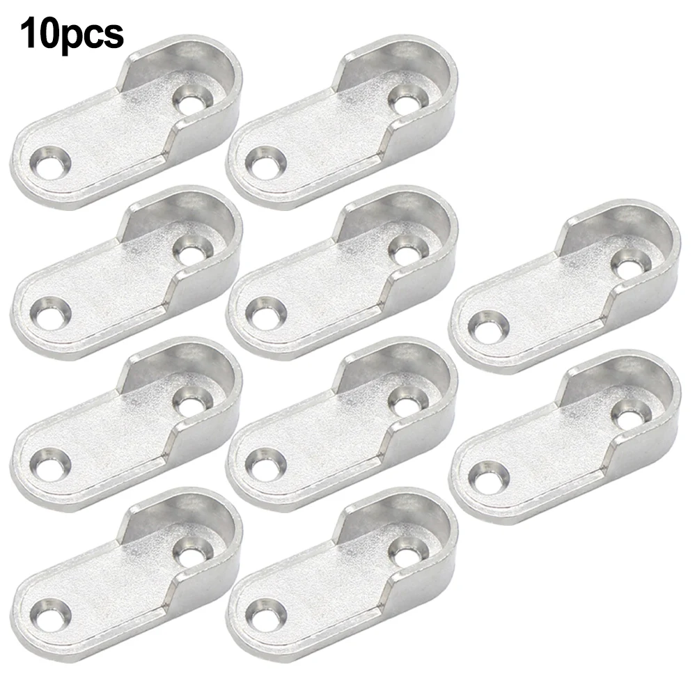 2-10pcs-Closet-Brackets-Wardrobe-Clothes-Tube-Support-Closet-Rod-Pole ...