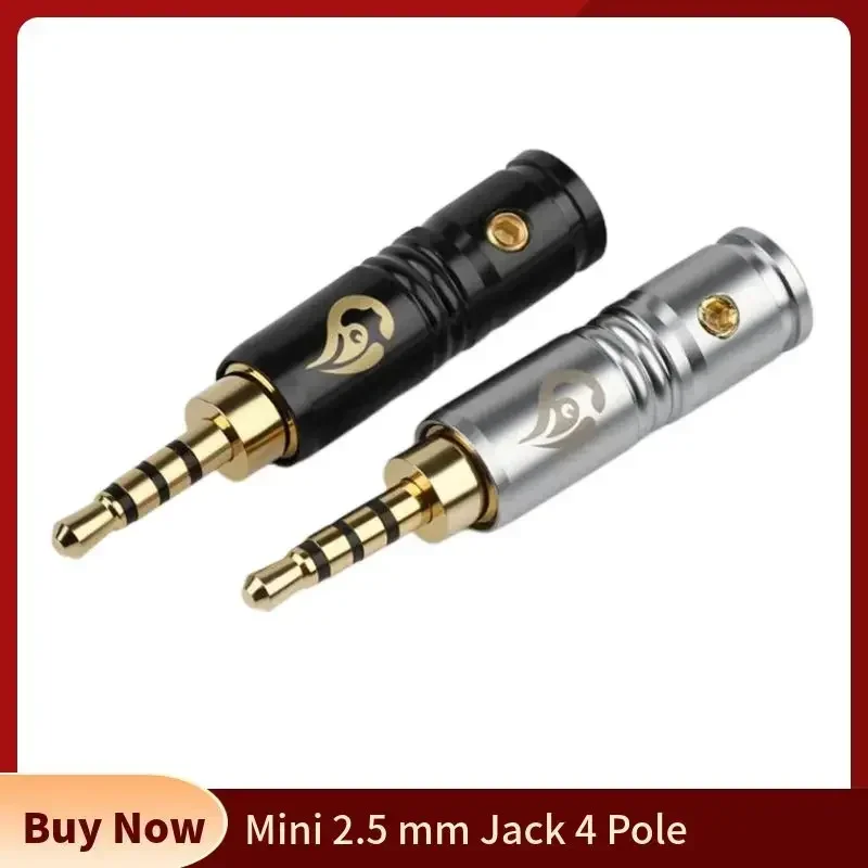 Mini-2-5mm-Jack-2-5-Audio-Plug-Metal-4-Pole-Speaker-Terminal-Earphone ...