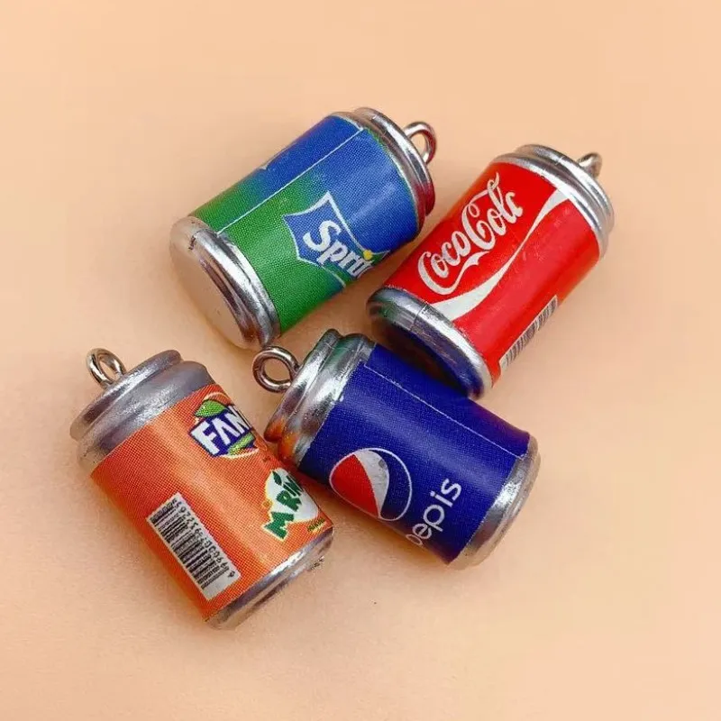 10pcs-Cute-Cola-Coffee-Charms-Drink-Cans-Charms-Resin-Cabochon-Keychain ...