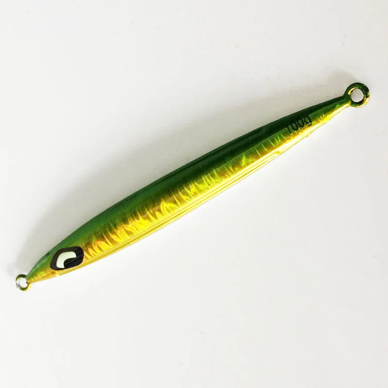 Fast-Sinking-Deep-Sea-Fishing-Lure-Glow-Striped-Metal-Jigging-Lure-100g ...