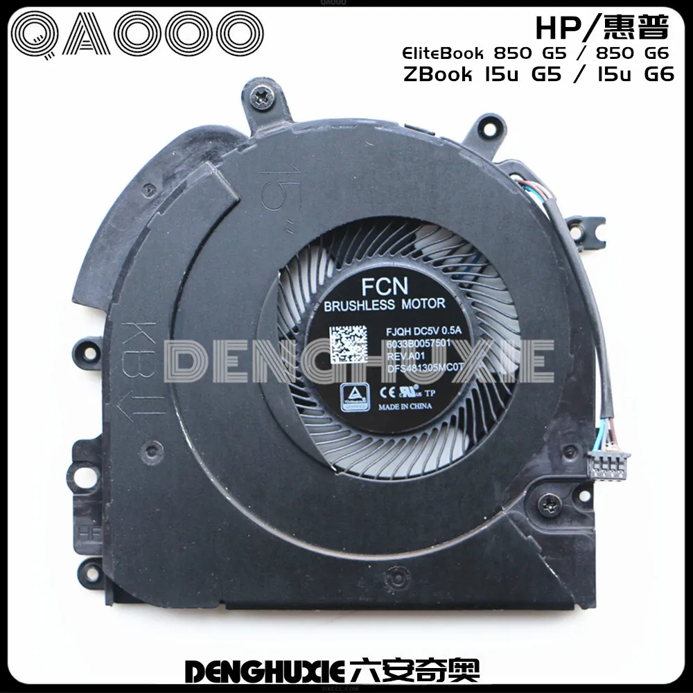 LAPTOP-CPU-Cooling-FAN-FOR-HP-EliteBook-850-G5-850-G6-ZBook-15u-G5-15u ...
