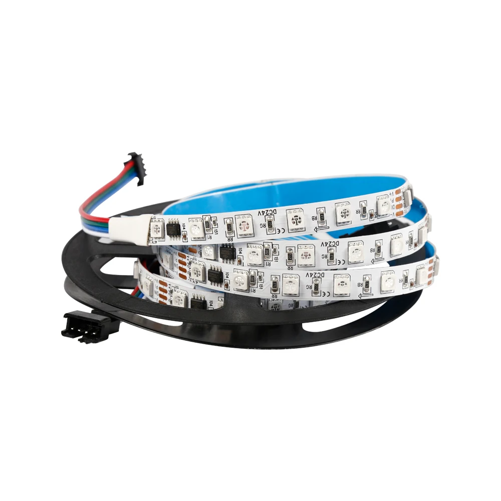 SPI-Chip-16703-24V-RGB-LED-Strip-Light-Addressable-LED-Tape-5-Meter ...