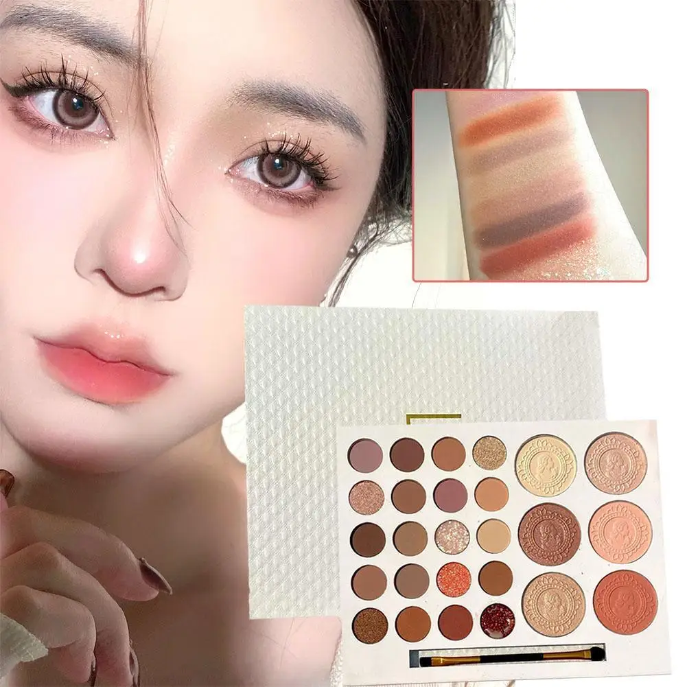 NEW-26-Colors-Eyeshadow-Palette-Frank-Color-Curtain-Repairing-Multi ...
