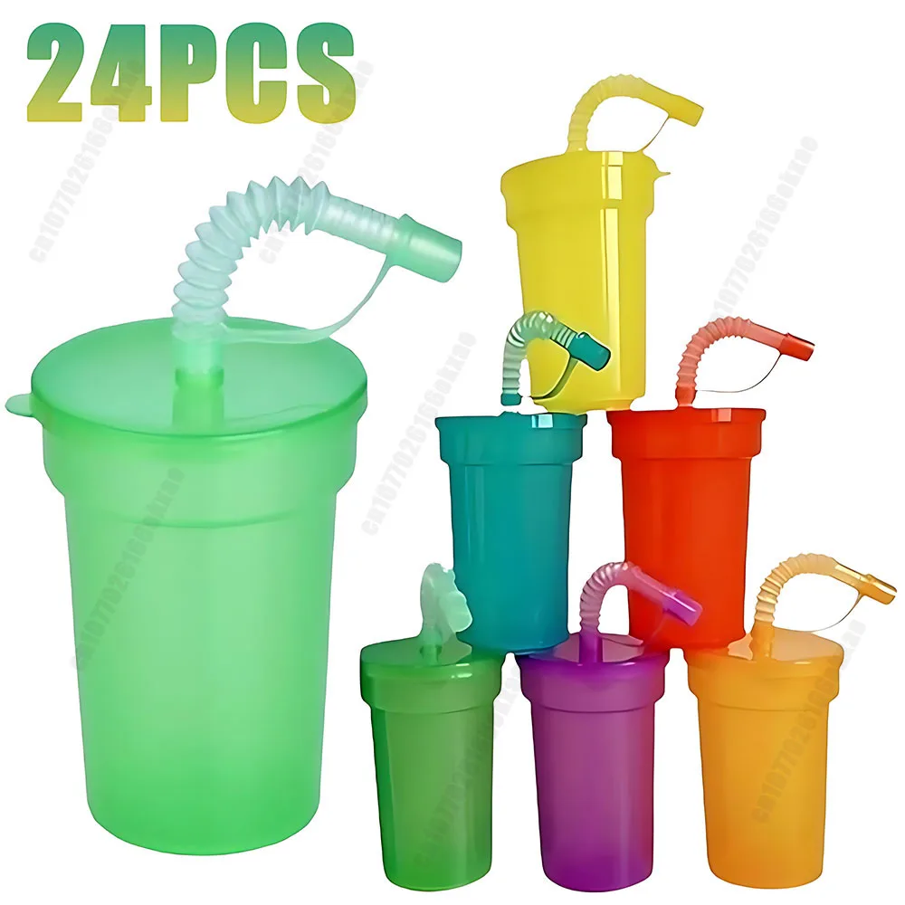 Taza-de-pl-stico-de-pajita-expandible-vaso-de-pajita-de-sif-n-de-6 ...