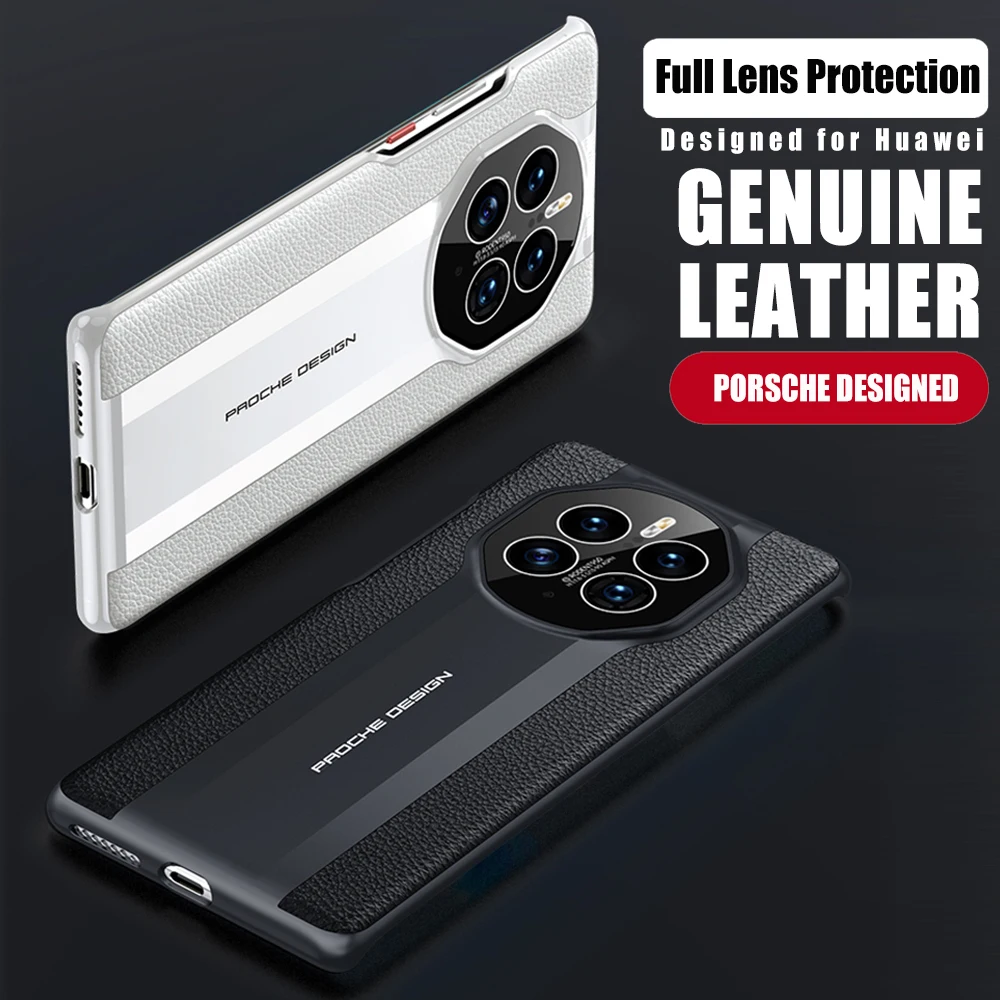 Mate-50E-Genuine-Leather-Phone-Case-for-Huawei-Mate-50-Pro-Luxury-100 ...