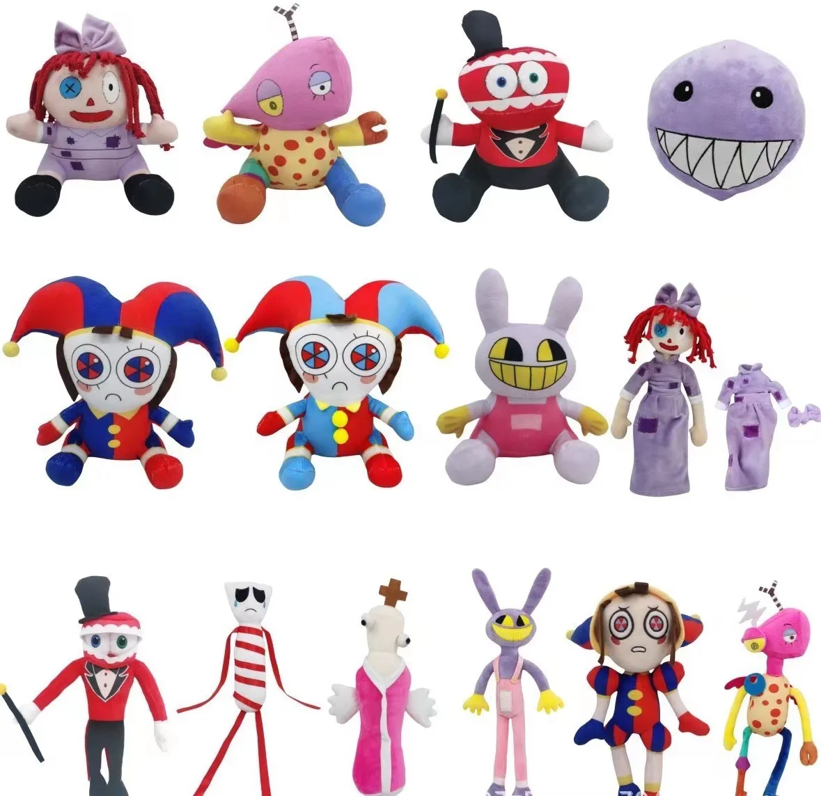 8PCThe-Amazing-Digital-Circus-Clown-Plush-Toy-The-Amazing-Digital ...