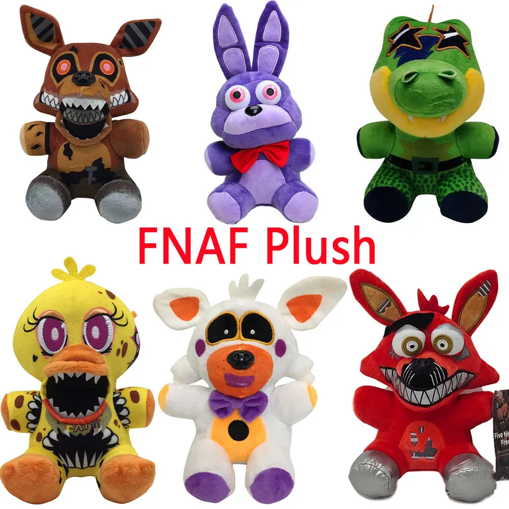 Fnaf Plush Toy Plush Golden Freddy Fazbear Mangle Bonnie Foxy Stuffed ...