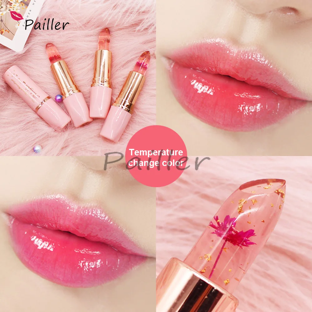 Jelly-Flower-Lipstick-Color-Changing-Lip-Gloss-Moistening-Cosmetic ...