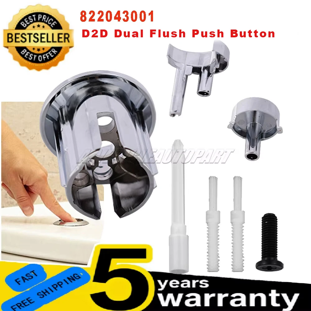 Compatible With ROCA Cistern D2D Dual Flush Push Button Half Moon ...