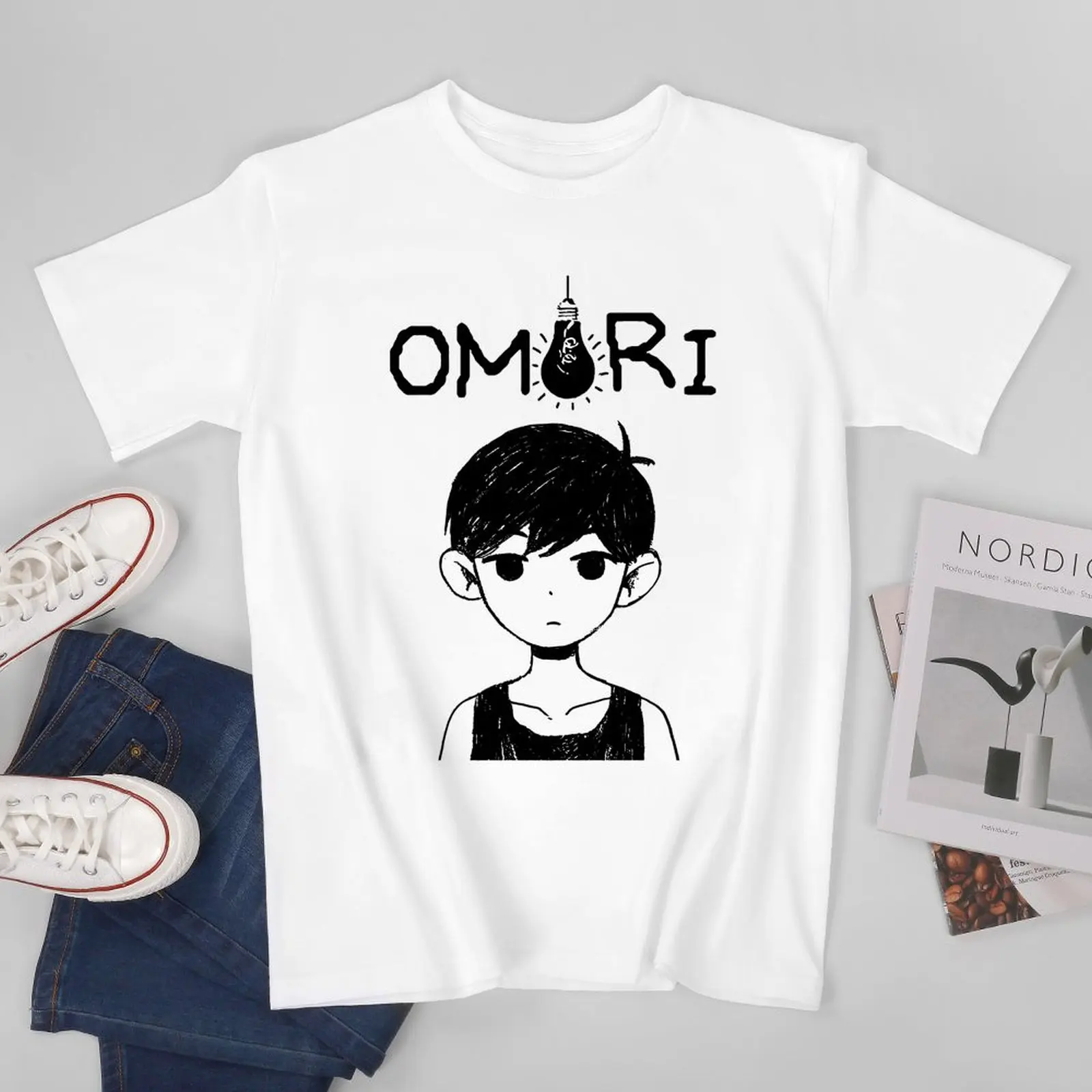 Vintage-T-Shirt-Omori-Merch-Omori-Cotton-T-Shirts-Anime-Video-Game ...