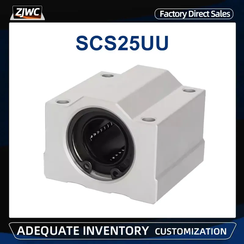 1PC-Linear-Motion-Ball-Bearing-Slider-Block-Bushing-SC25UU-SCS25UU ...