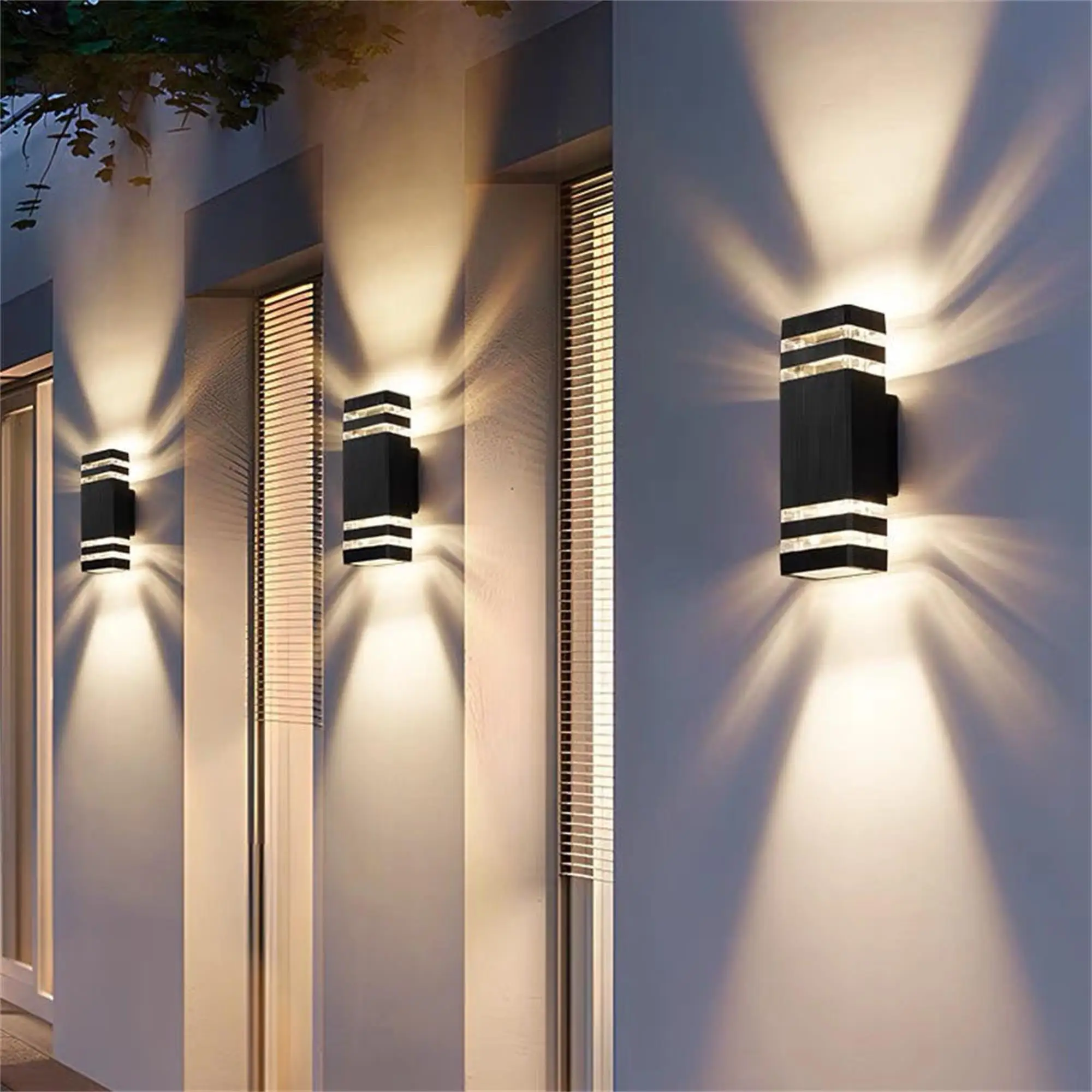 Wall Light Waterproof Lamp LED External Wall Washer Sconces Lighting ...