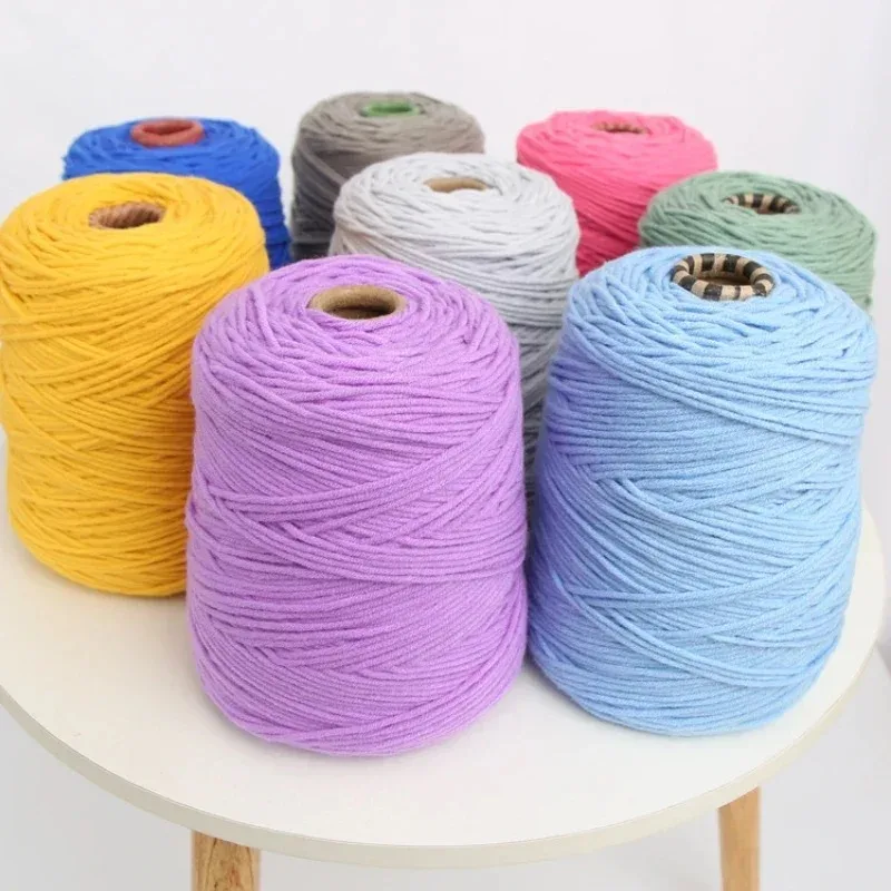 400g Tufting Gun Cylinder yarn 8Strands of Milk Lover Cotton Tufting ...