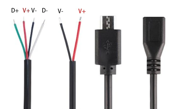 Color Del Cable Micro Usb