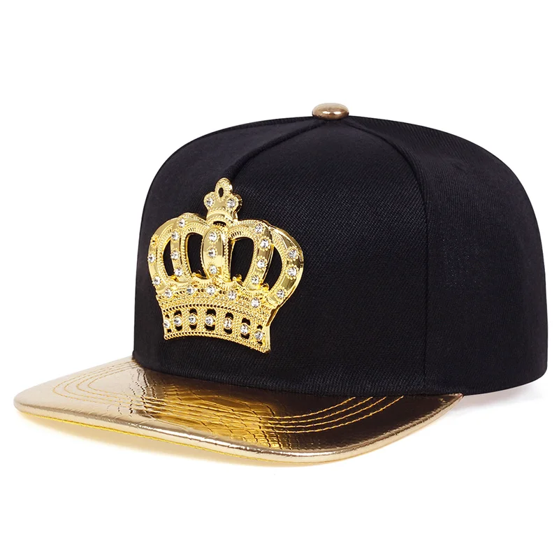 Fashion-Autumn-Metal-Crowne-Europe-Baseball-Cap-For-Men-Women-Sports ...