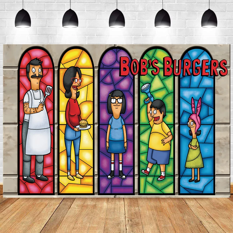 Bobs-Burgers-Backdrop-Bobs-Burgers-Birthday-Party-Decorations-Banner ...