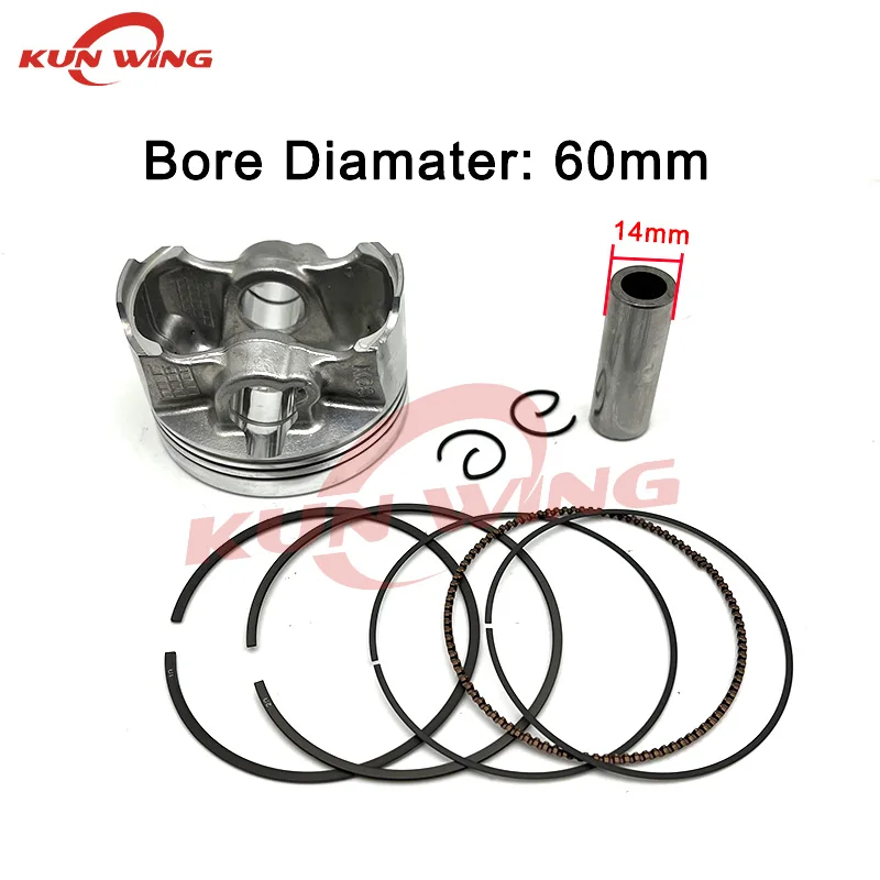 60MM Piston Kit For Honda PCX160 Vario 160cc WW150AM PCX150 SH150 ABS ...