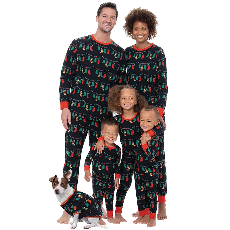 Matching Christmas Pj Sets For Family Mother Kids Mom And Daughter ...