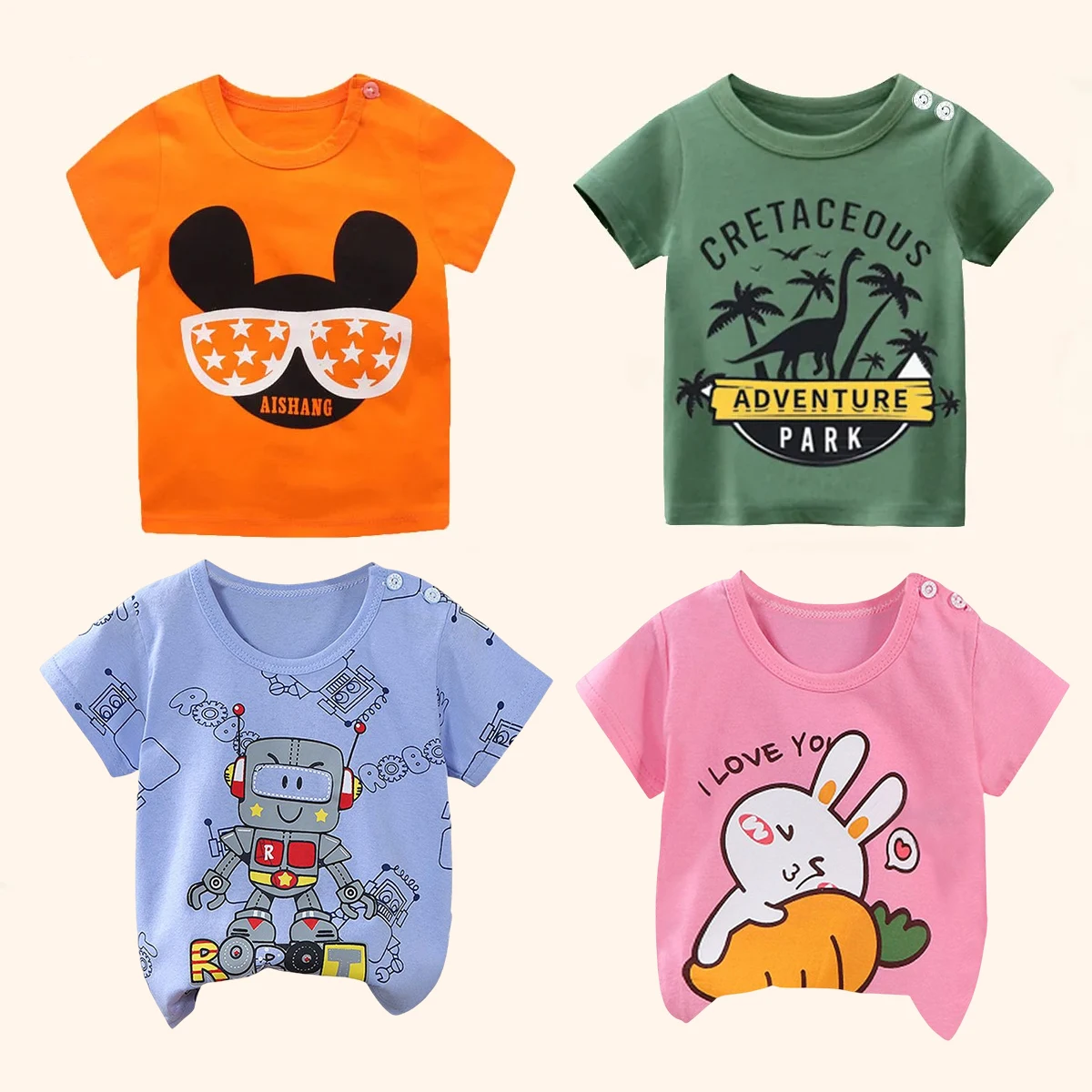 Children-s-Clothing-T-Shirt-Kids-Clothes-Boys-Girls-Summer-Cartoon-Tops ...
