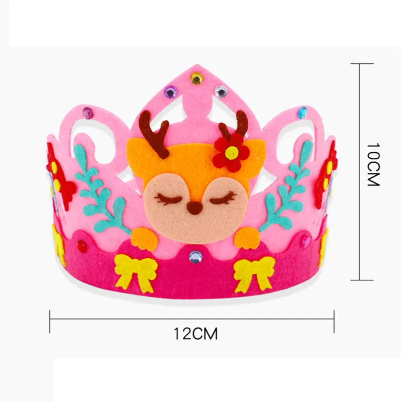 Cartoon Princess Getting Crown