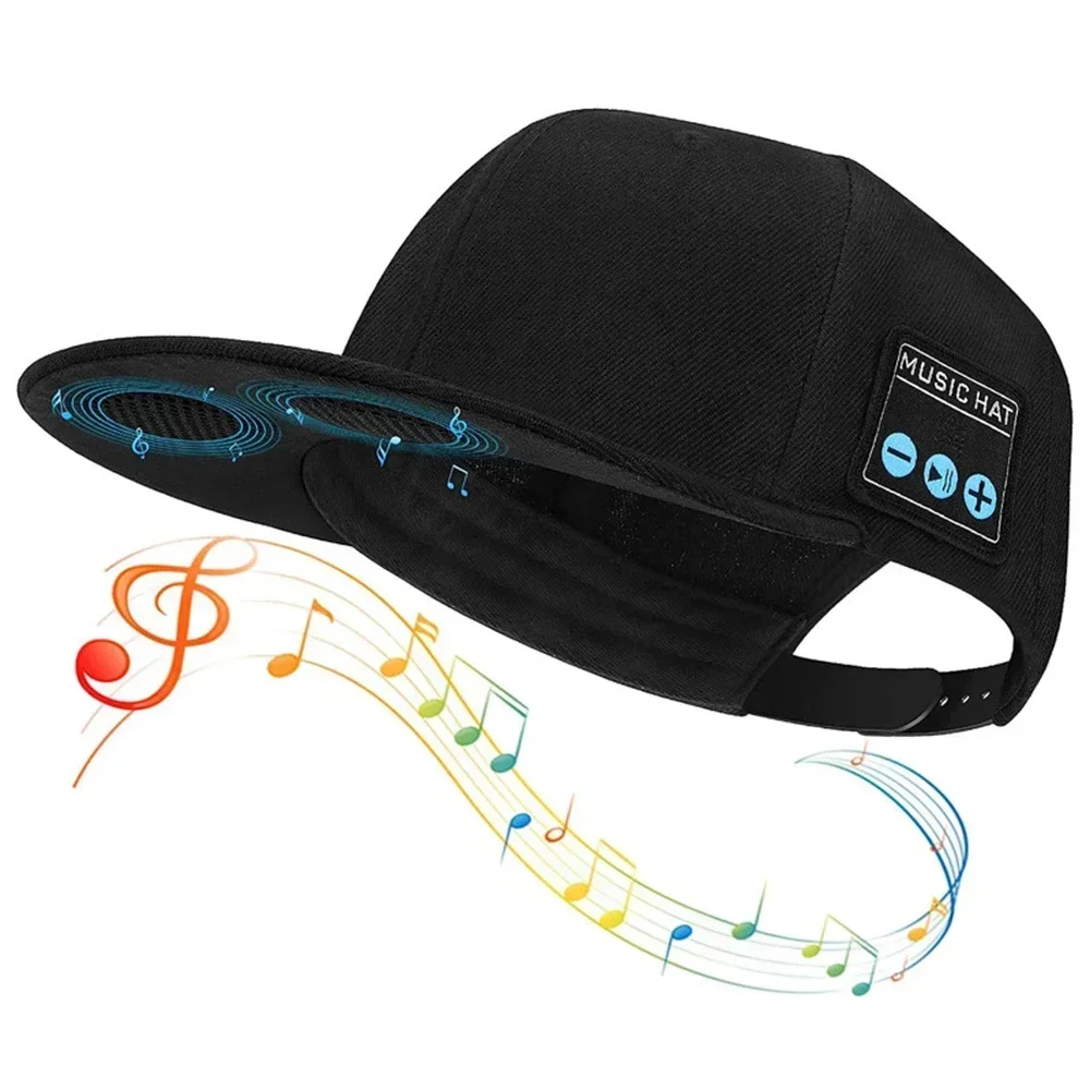 Music Hat Wireless Bluetooth Speaker Hat Baseball Cap & Headphones ...