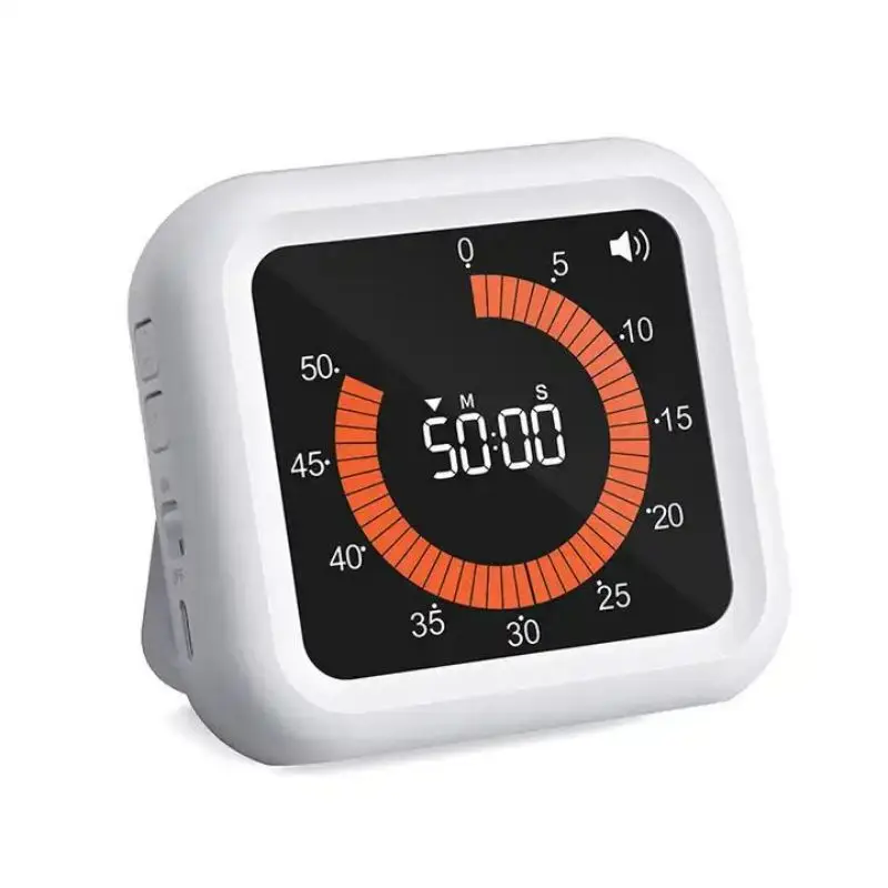 New-Rotary-Timer-Smart-Silent-Visual-Analog-Timer-For-Kids-and-Adults ...