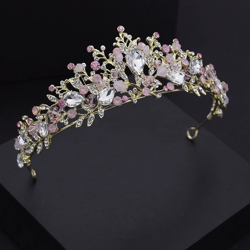 Luxury-Handmade-Crystal-Flower-Tiaras-and-Crowns-for-Girls-Prom ...